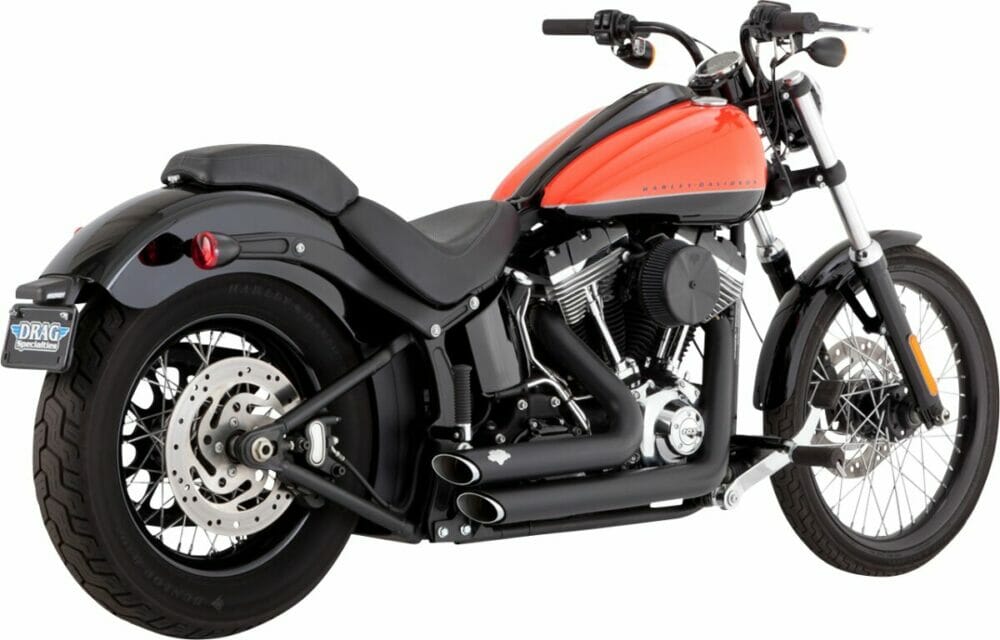 Harley Davidson FLSS 1800 ABS 2016-2017 Vance & Hines Shortshots ...