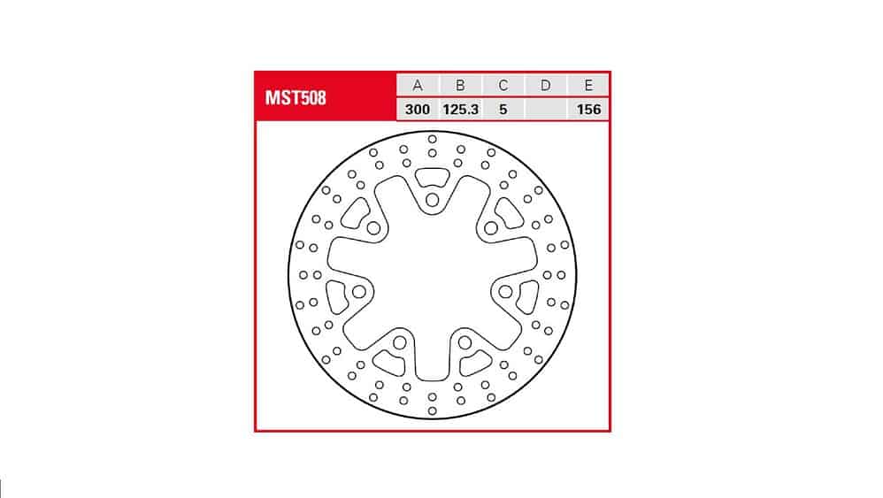 Harley Davidson FLHTKSE 1923 ABS 2018-2021 TRW Brake Disc Fixed Round ...