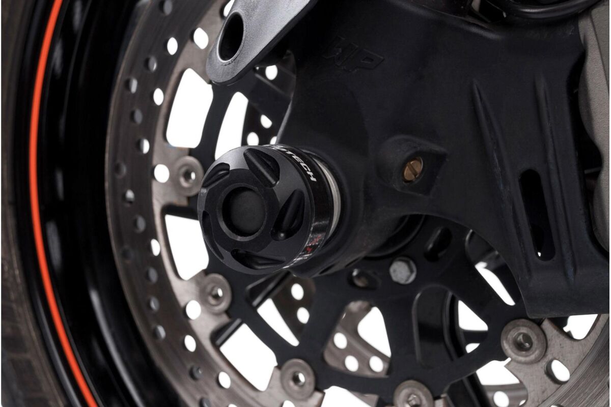 KTM SUPER DUKE 1290 GT ABS 2016-2020 SW Motech Front Axle Slider Set ...