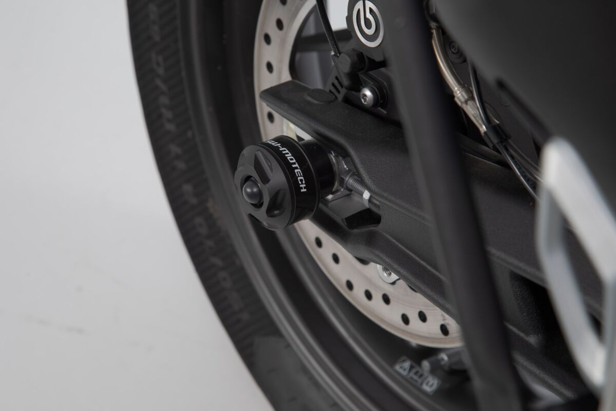 Triumph TIGER 900 ABS 2020-2023 SW Motech Rear Axle Slider Set | DR Bikes