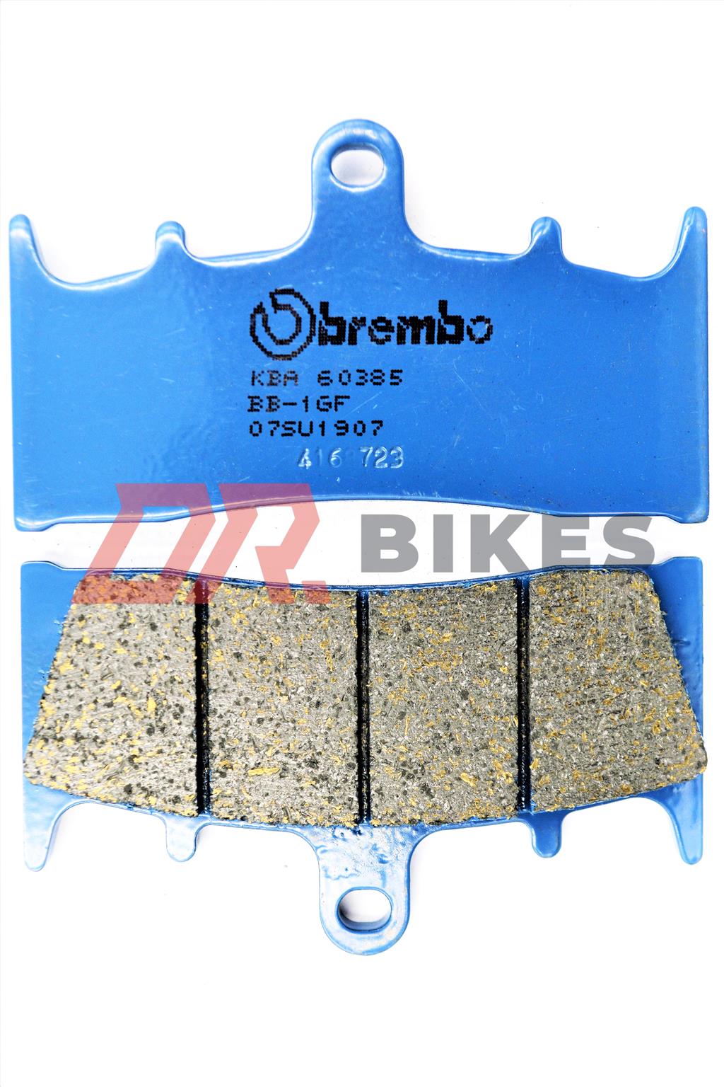 Kawasaki ZX9R 2000 2001 Brembo Carbon Ceramic Road Front Brake Pads ...