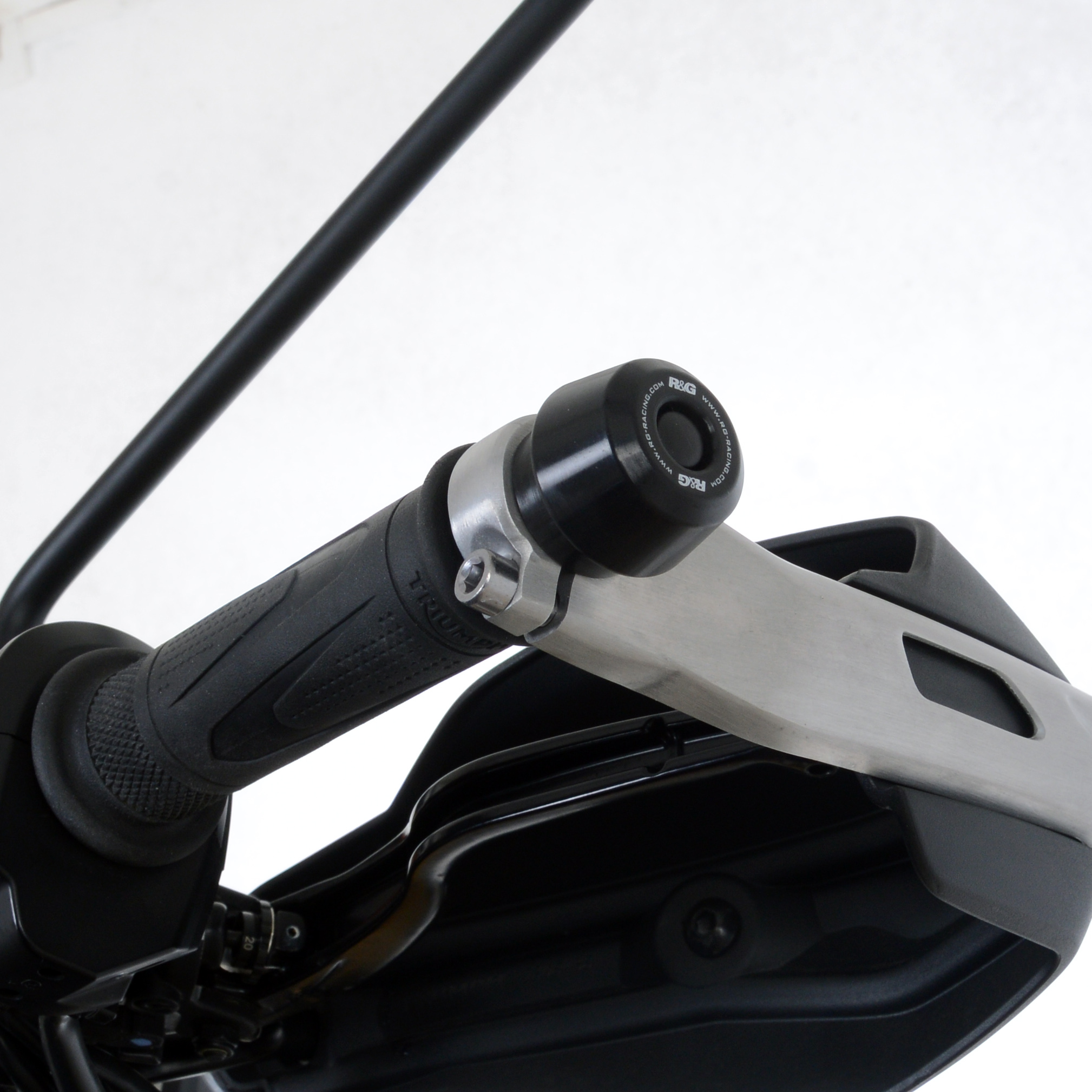 Triumph Tiger 850 Sport 2021 R&G Bar End Sliders BE0139BK | DR Bikes