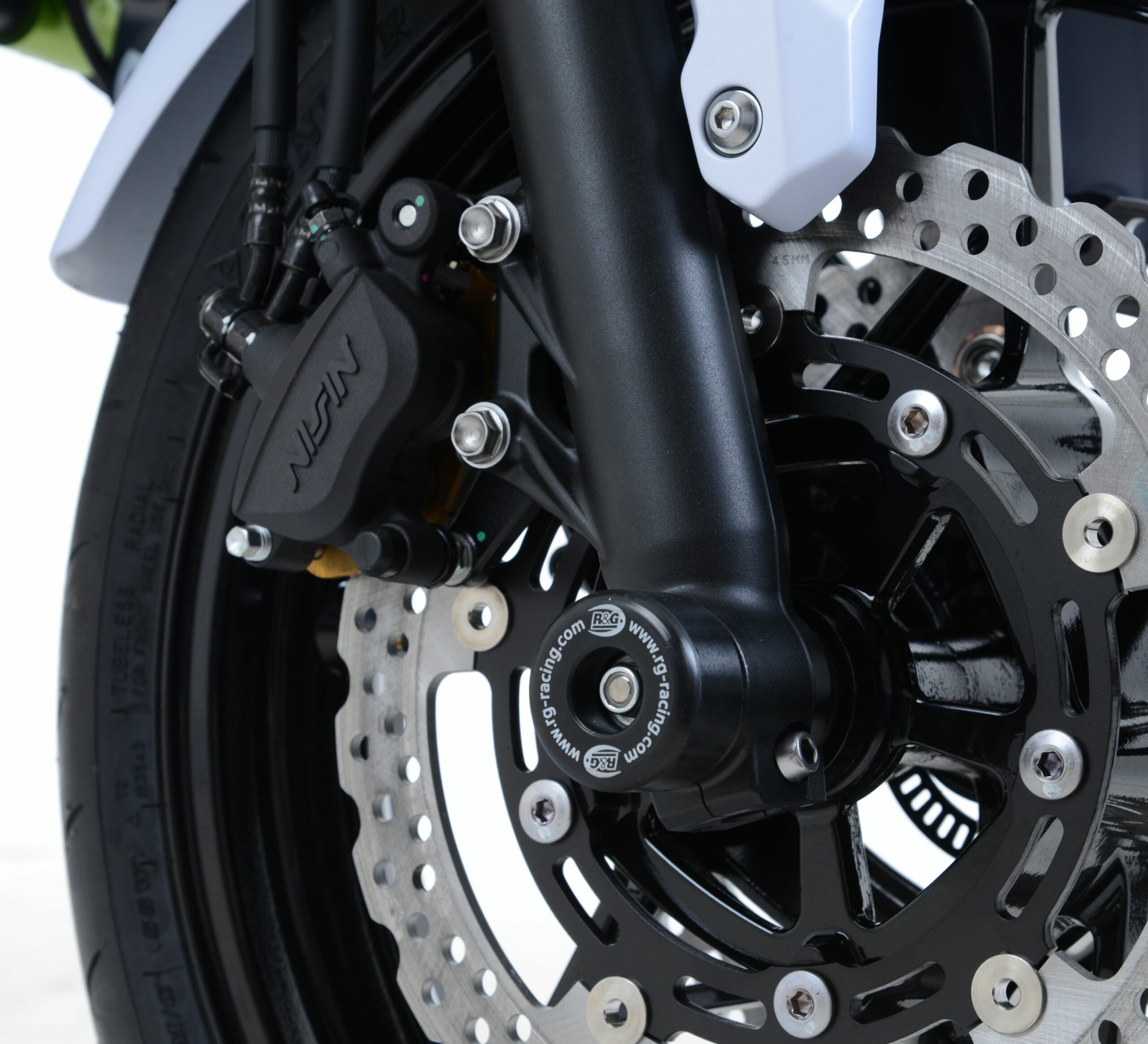 Kawasaki Z650RS 2021-2023 R&G Fork Protectors FP0192BK | DR Bikes