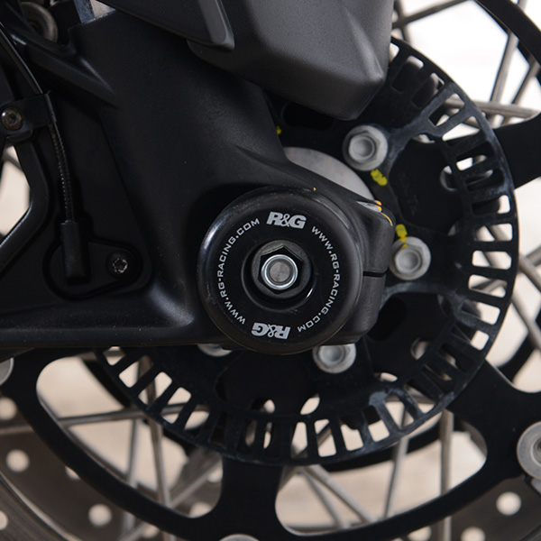 Moto Guzzi V100 2023 R&G Fork Protectors FP0250BK | DR Bikes