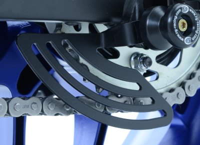 Yamaha Tracer 9 GT 2021-2023 R&G Toe Chain Guard TG0012BK | DR Bikes