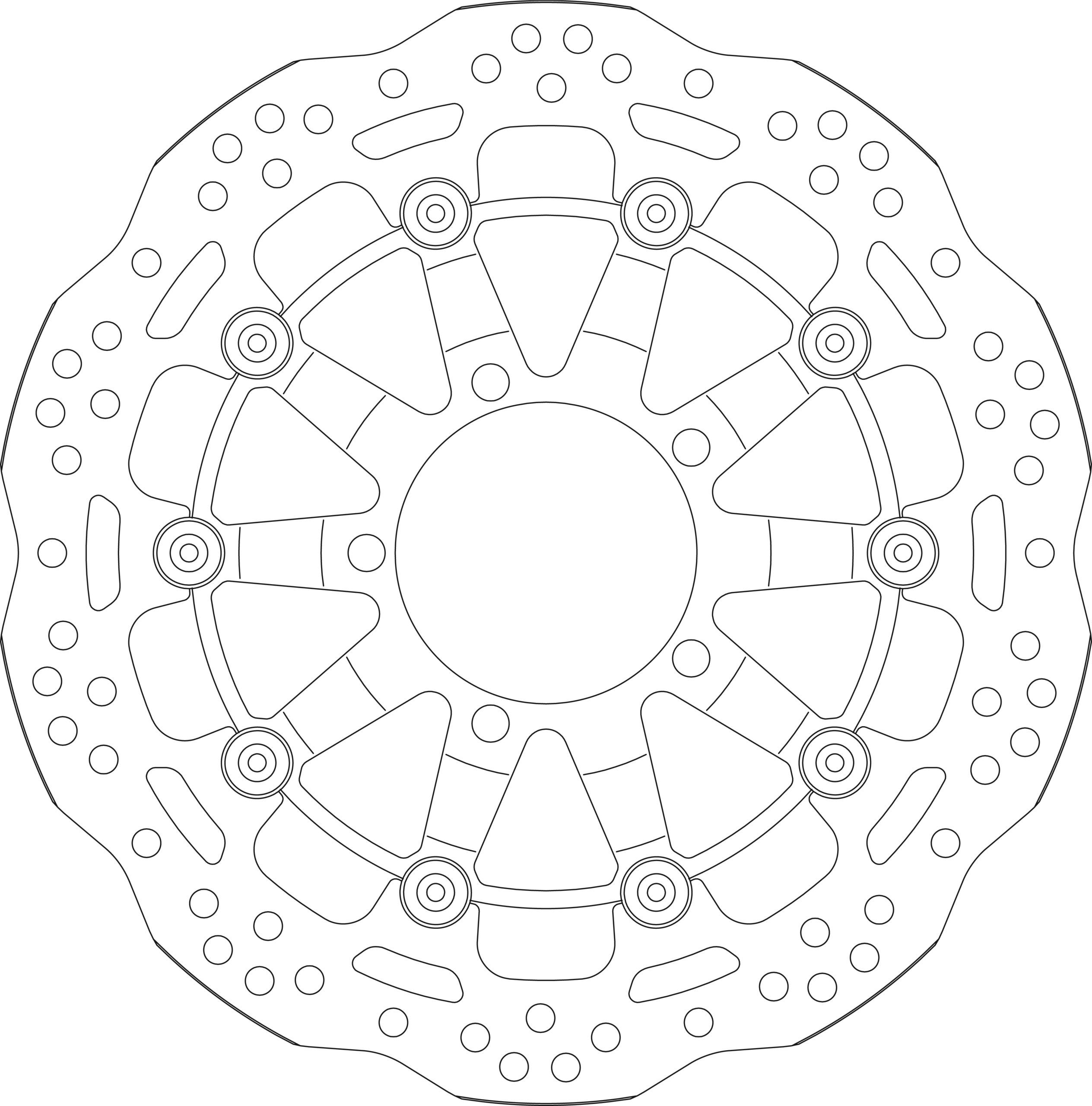 Triumph Daytona 675 2006-2012 SBS Front Upgrade Brake Disc | DR Bikes