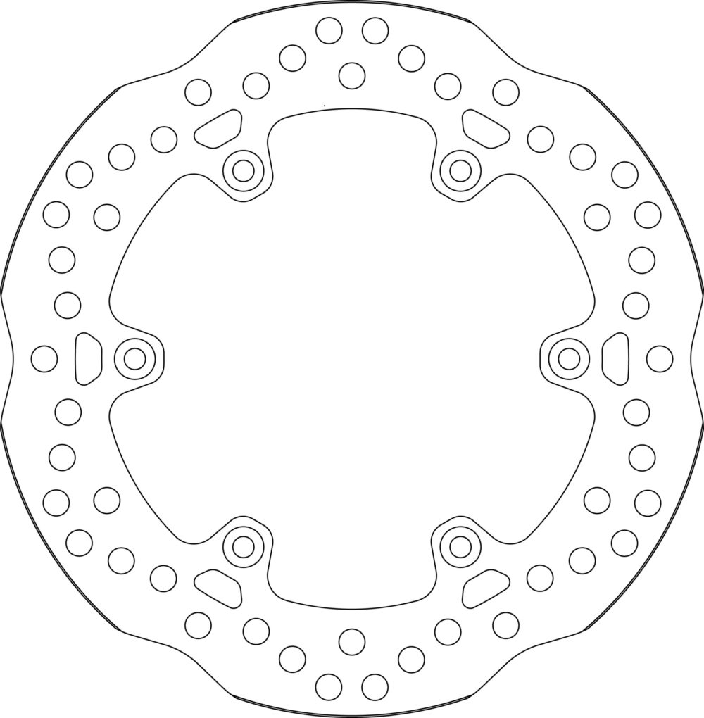 Yamaha WR 250 1990-2000 SBS Rear Upgrade Brake Disc | DR Bikes