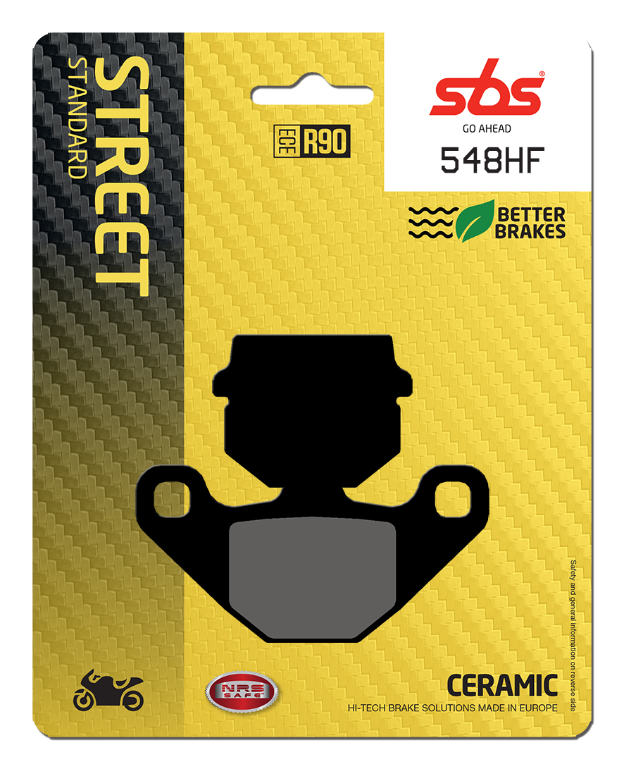 Suzuki RM 80 1986-1995 SBS Sintered Rear Brake Pad 548HF | DR Bikes