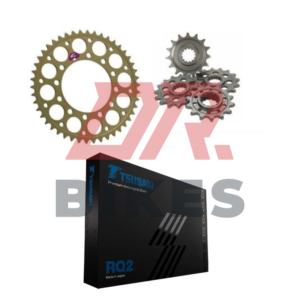 Yamaha YZF-R125 2008-2018 Renthal & Tsubaki RQ2 Chain & Sprocket Kit ...