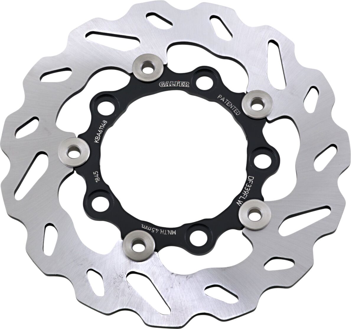 Suzuki GSX-R1100 1986-1988 Galfer Rear Floating Wave Steel Centre Brake ...