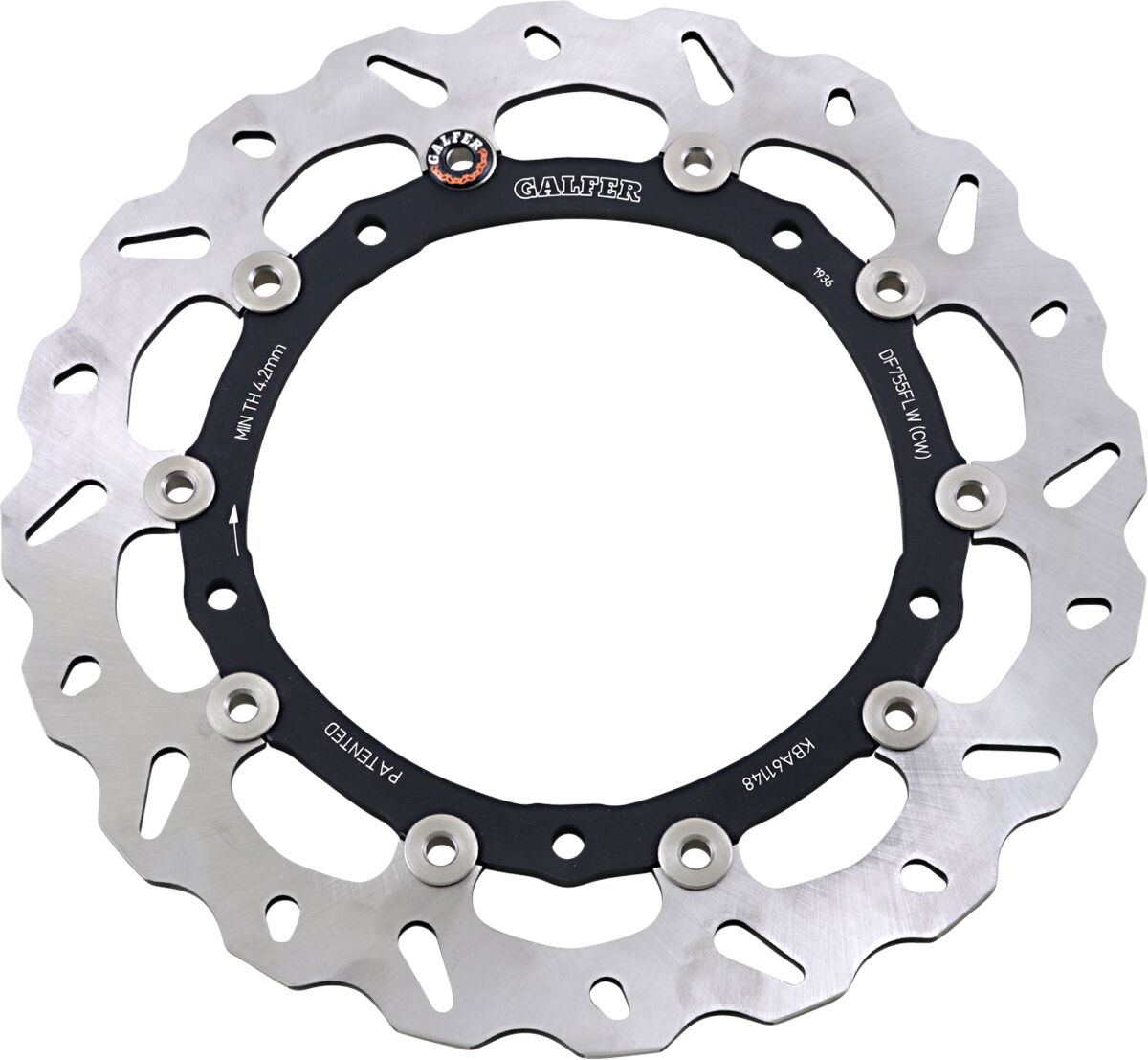 BMW S1000RR 2010-2018 Galfer Front Floating Wave Aluminium Centre Right ...