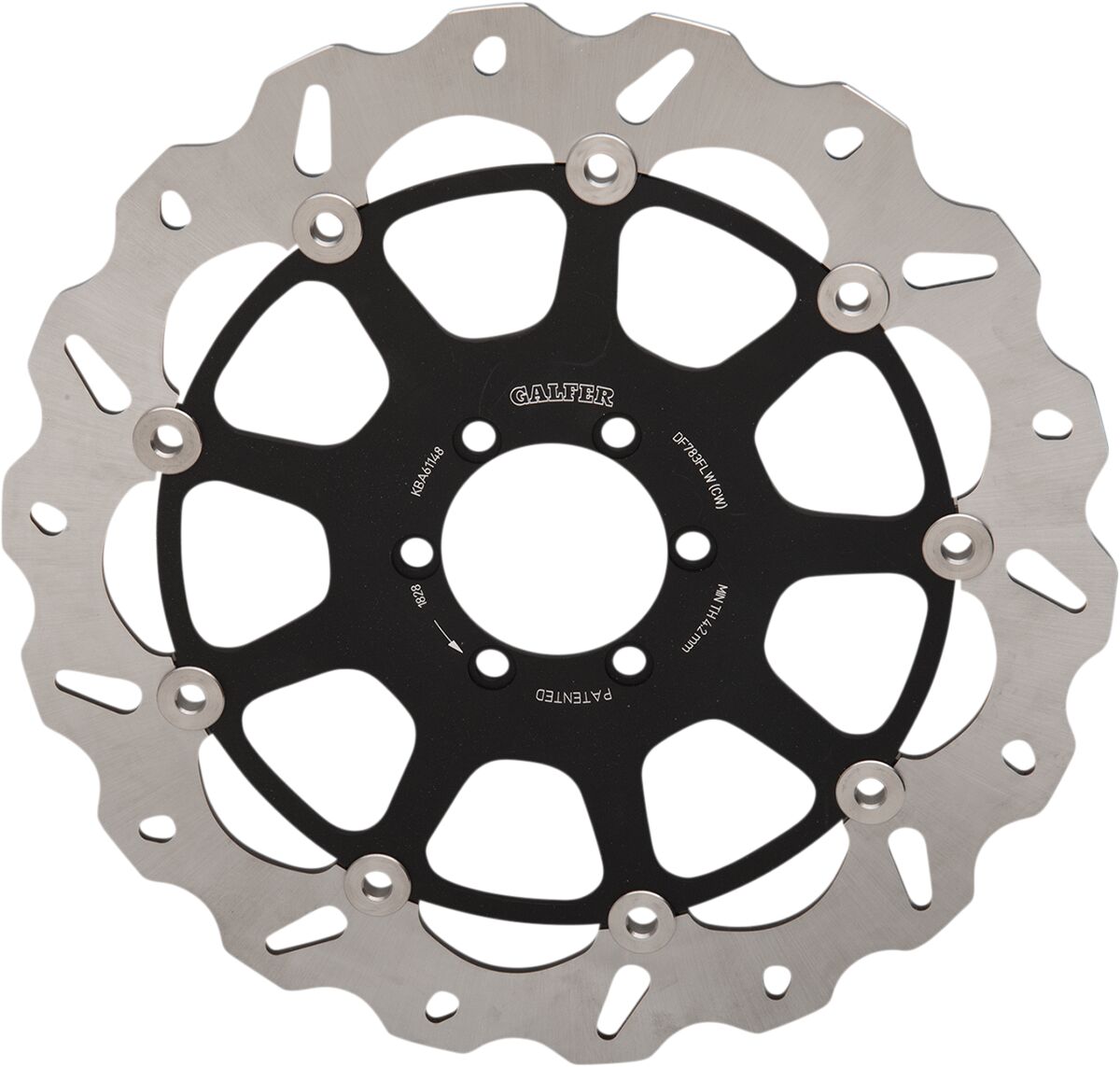 KTM 950 SUPERMOTO R 2007-2024 Galfer Front Floating Wave LHS Brake Disc ...